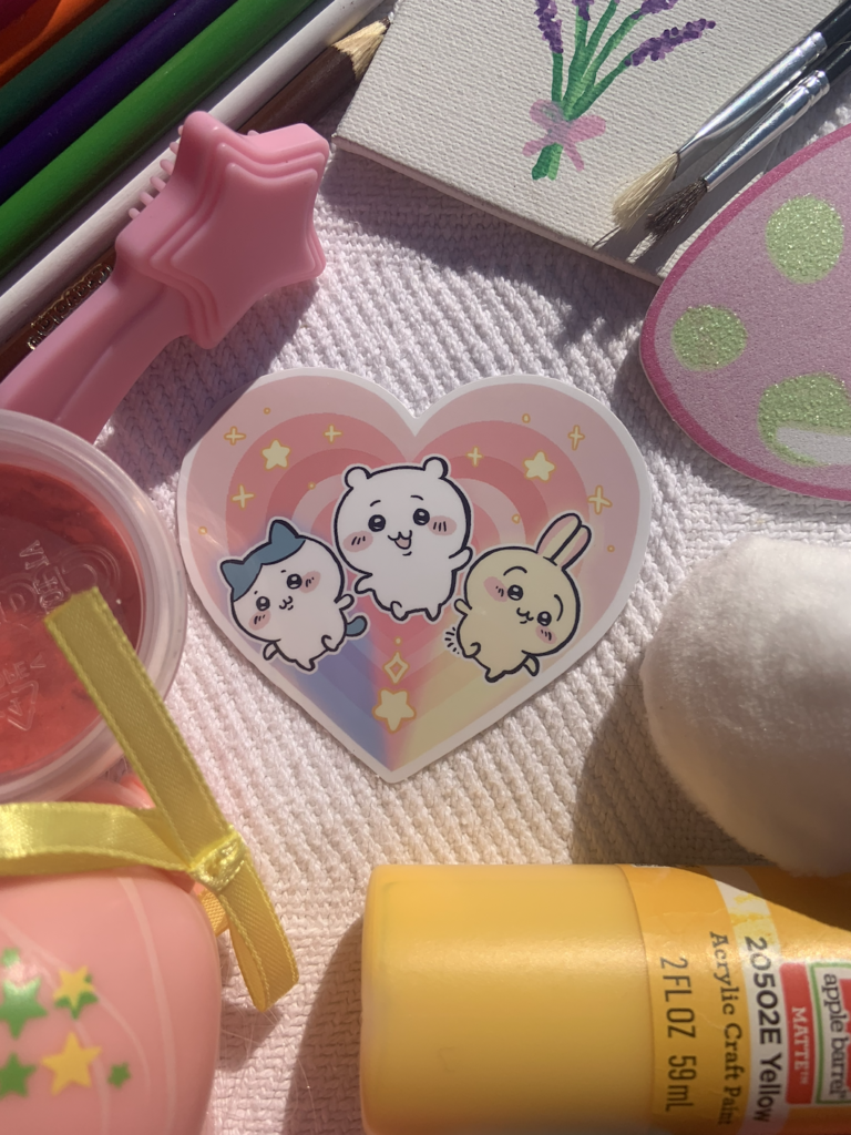 Chiikawa Trio Sticker - calicoparade.com